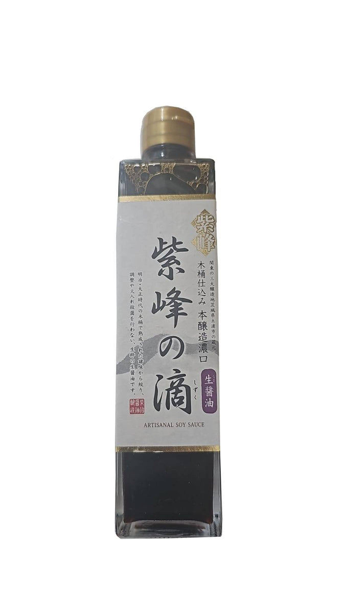 Shibanuma Soy Sauce Shino No Shizuku 300ml – Shiki Oishii