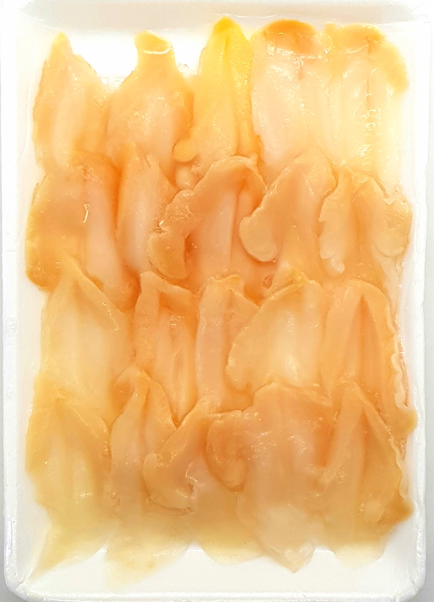 Sashimi Grade Tsubugai (Sashimi Grade De-Shelled Whelk) - Frozen (20pc ...
